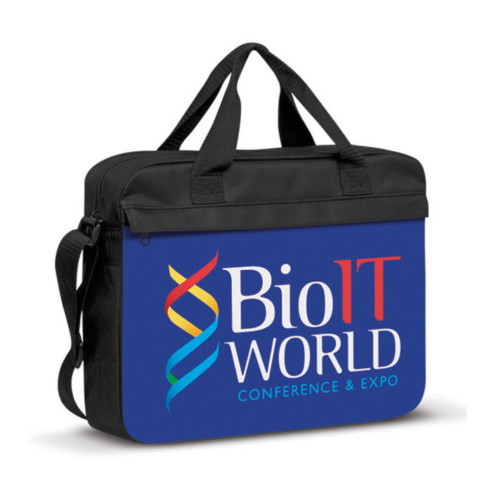 Custom Printed Promotional Spectrum Conference Satchel NZ - Custom Gear