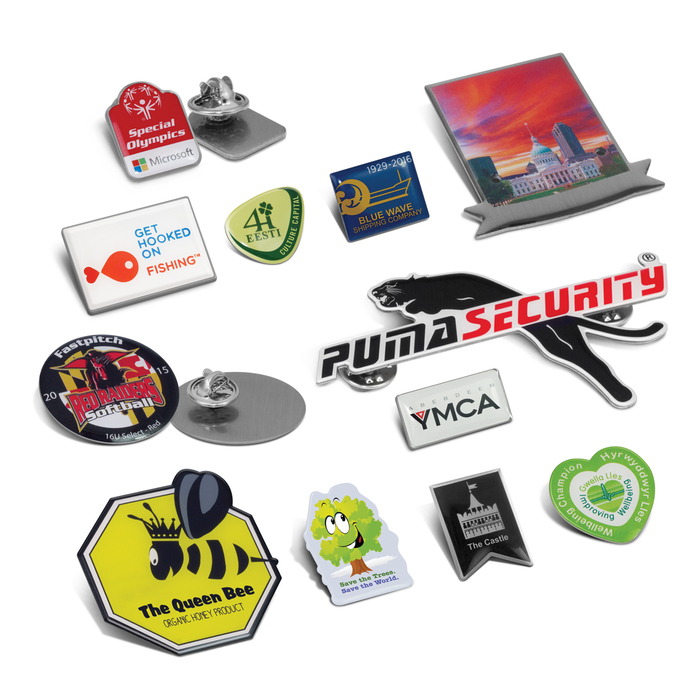 Custom Printed Promotional Lapel Badges NZ - Custom Gear
