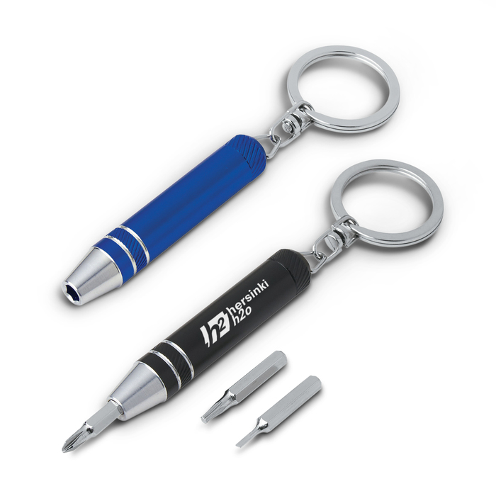 Custom Printed Promotional Multi Driver Key Ring NZ - Custom Gear