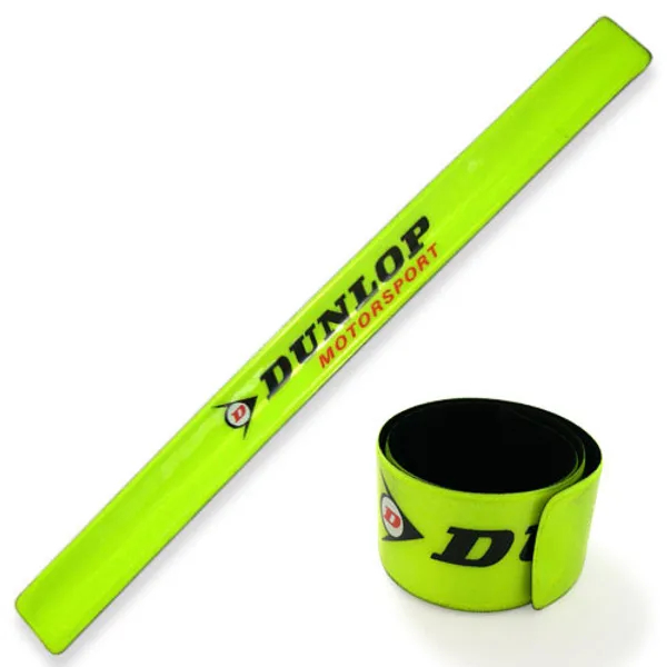 Custom Printed Promotional Reflective Snap Wristband 300 x 30mm NZ ...