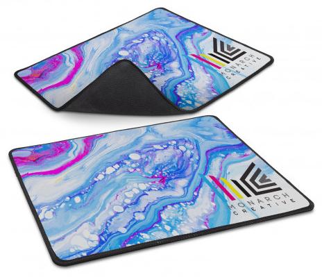 Custom Printed Promotional Deluxe Large Mouse Mat NZ - Custom Gear