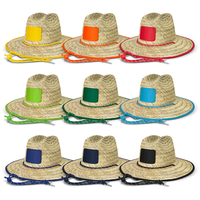 Custom Printed Promotional Tiki Straw Hat NZ - Custom Gear