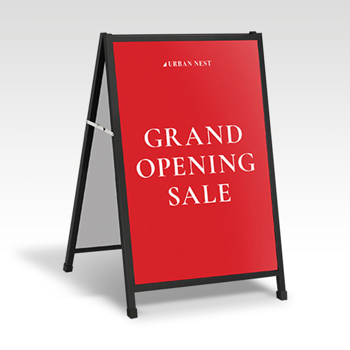 Custom Printed Promotional 600x900 Insertable A-Frame NZ - Custom Gear