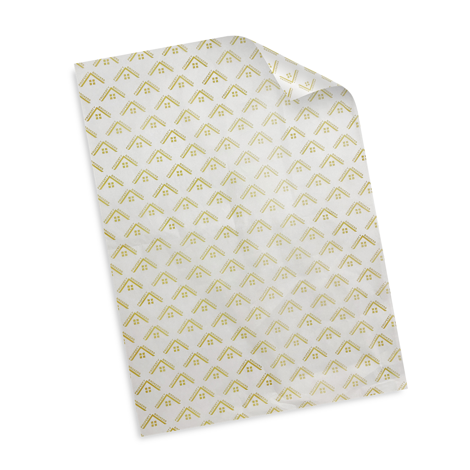 Custom Printed Promotional Tissue Paper - White NZ - Custom Gear