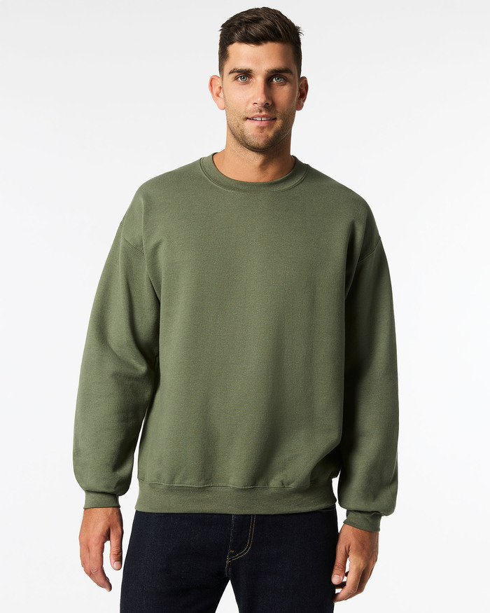 Custom Printed Promotional Gildan Heavy Blend Adult Crewneck Sweatshirt ...