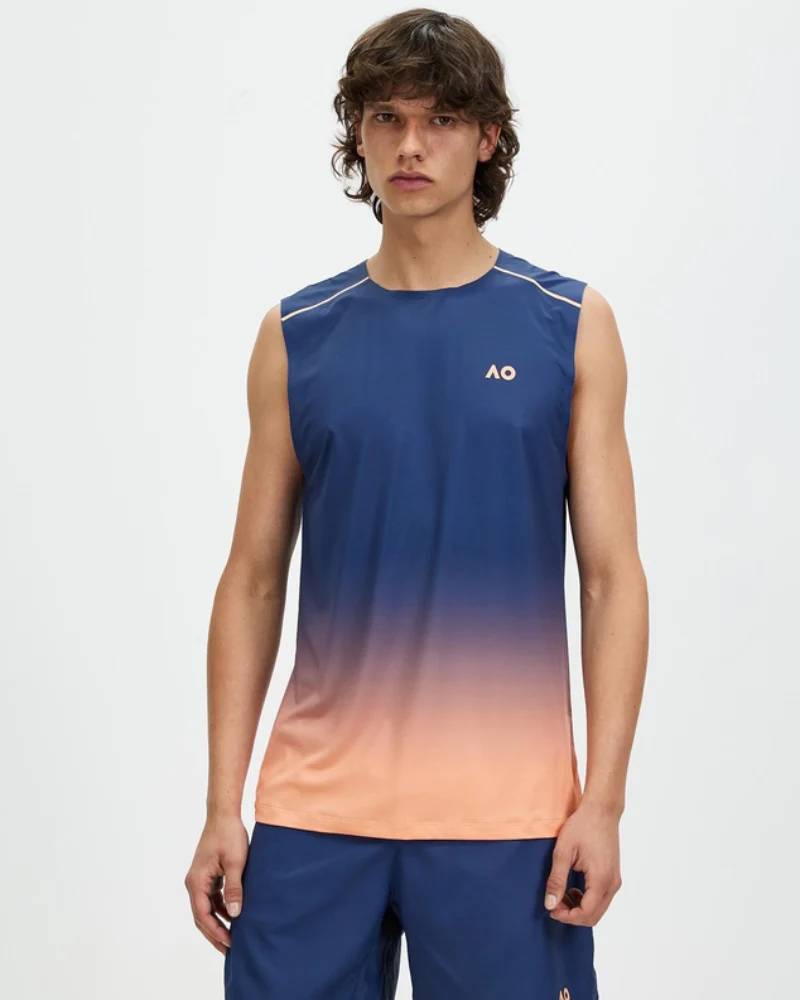 Custom Printed Promotional AO Pacific Ombre Performance Tank NZ ...