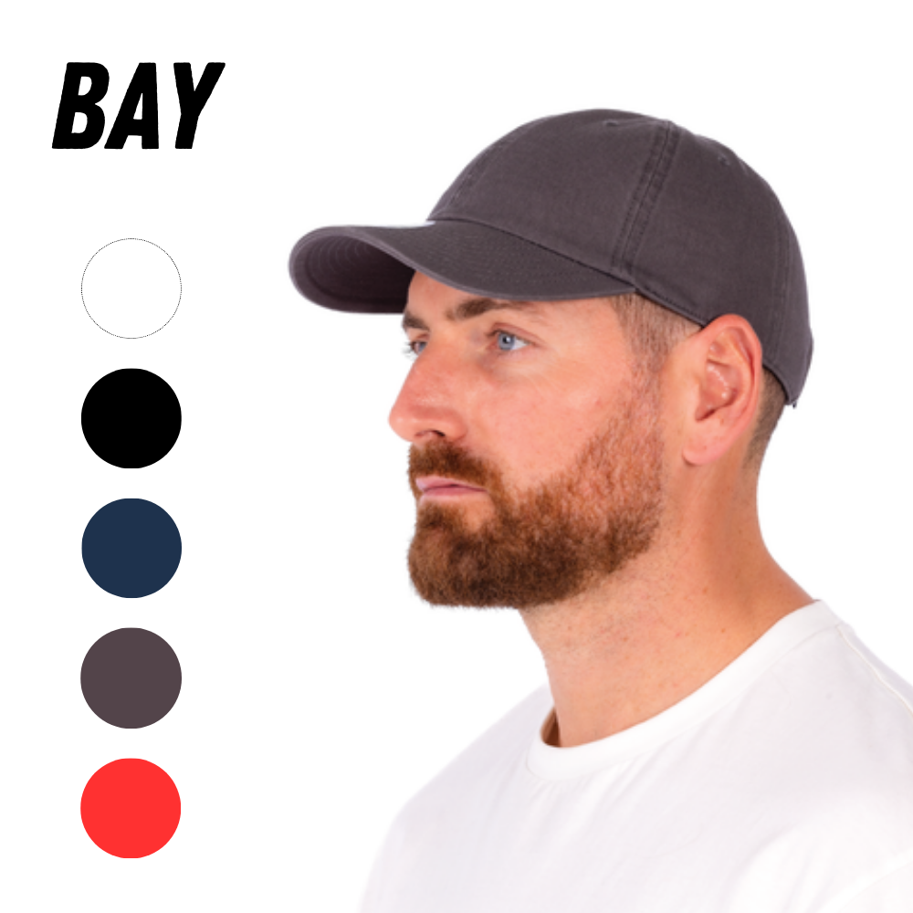 Custom Printed Promotional Bay Cap NZ - Custom Gear