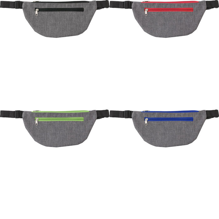 Custom Printed Promotional Polyester (300D) waist bag Vito NZ - Custom Gear