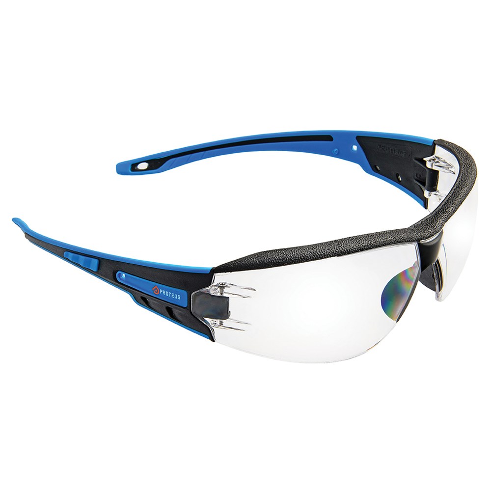 Custom Printed Promotional Safety Glasses Proteus 1 Integrated Brow ...
