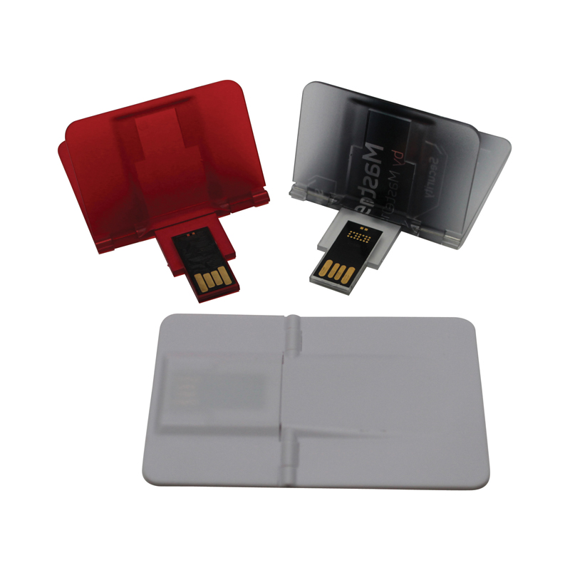 Custom Printed Promotional Credit Card Flip Flash Drive NZ - Custom Gear