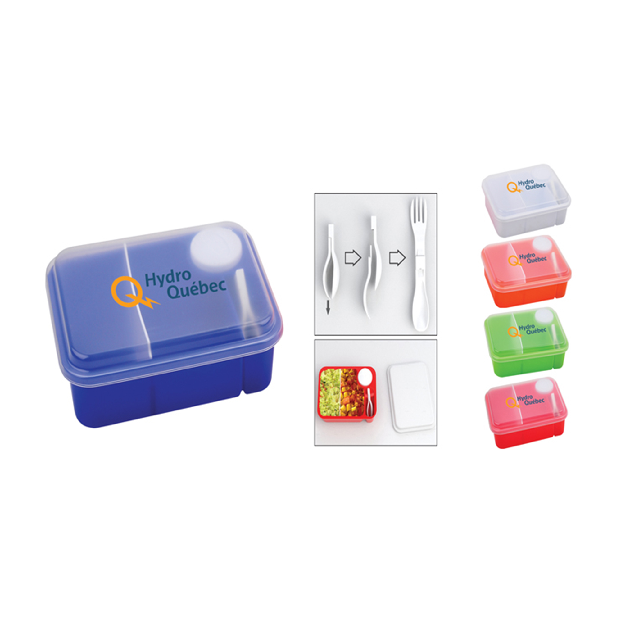 Custom Printed Promotional Rectangle Lunch Box NZ - Custom Gear