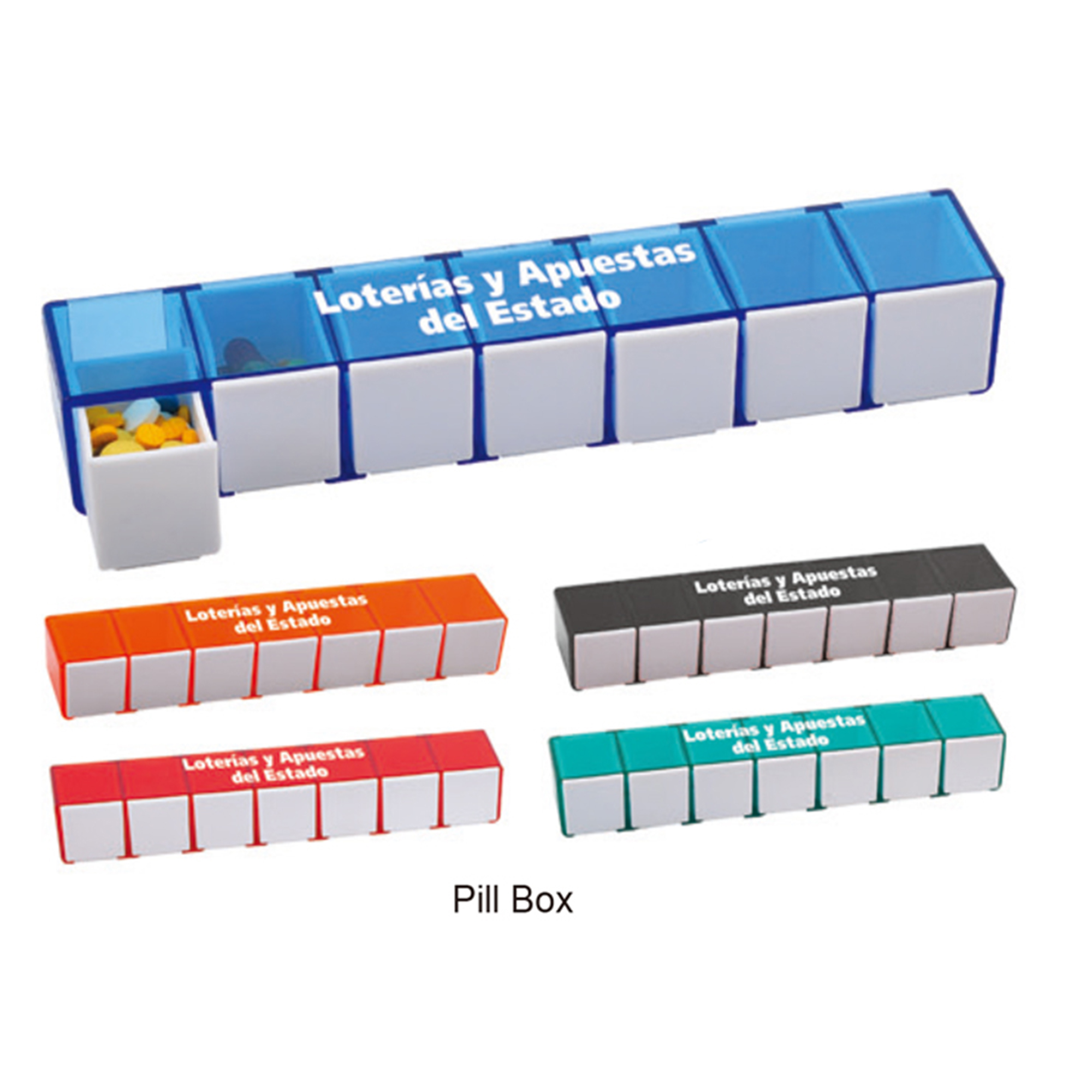Custom Printed Promotional 7 Day Pill Box NZ - Custom Gear