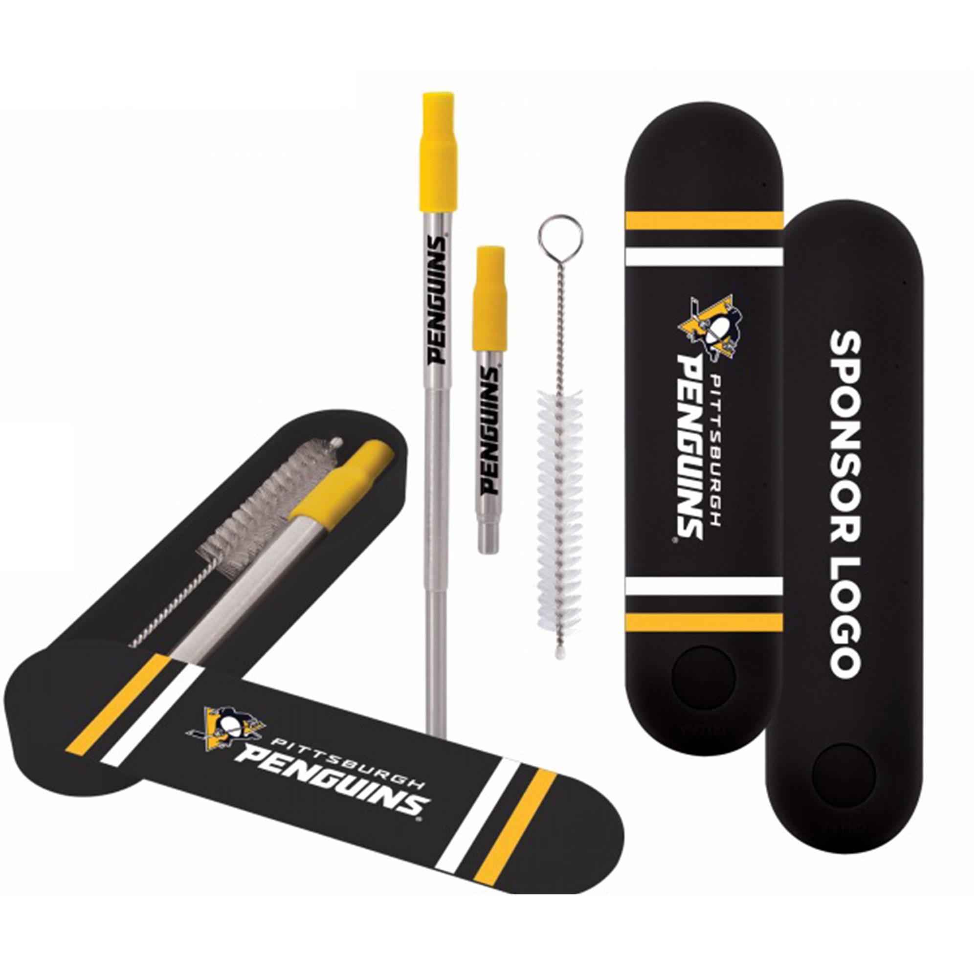Custom Printed Promotional Straw Set with Case NZ - Custom Gear