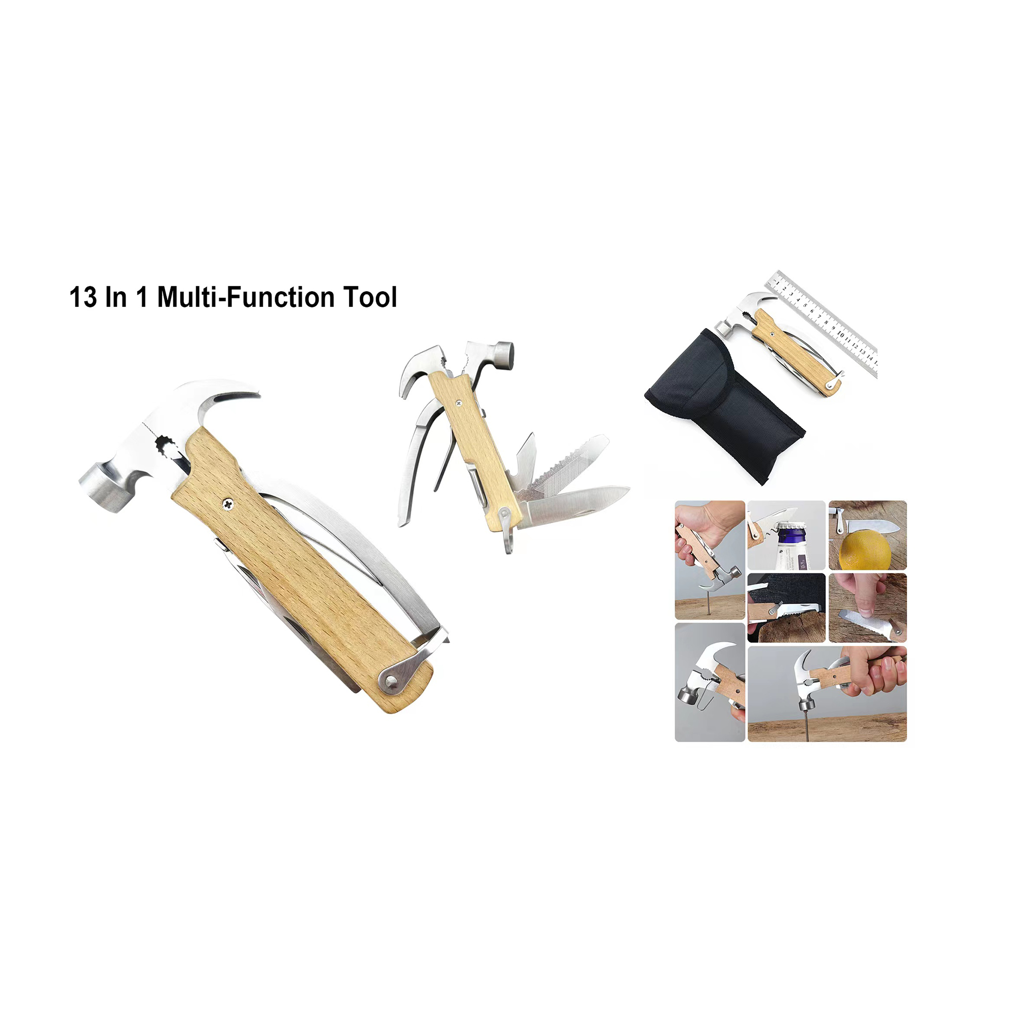 Custom Printed Promotional Hammer Multi Tool NZ - Custom Gear