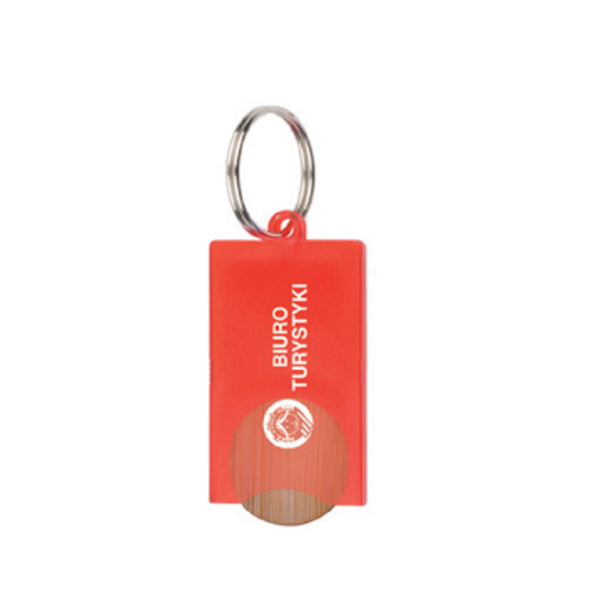 Custom Printed Promotional Key Tag Red NZ - Custom Gear