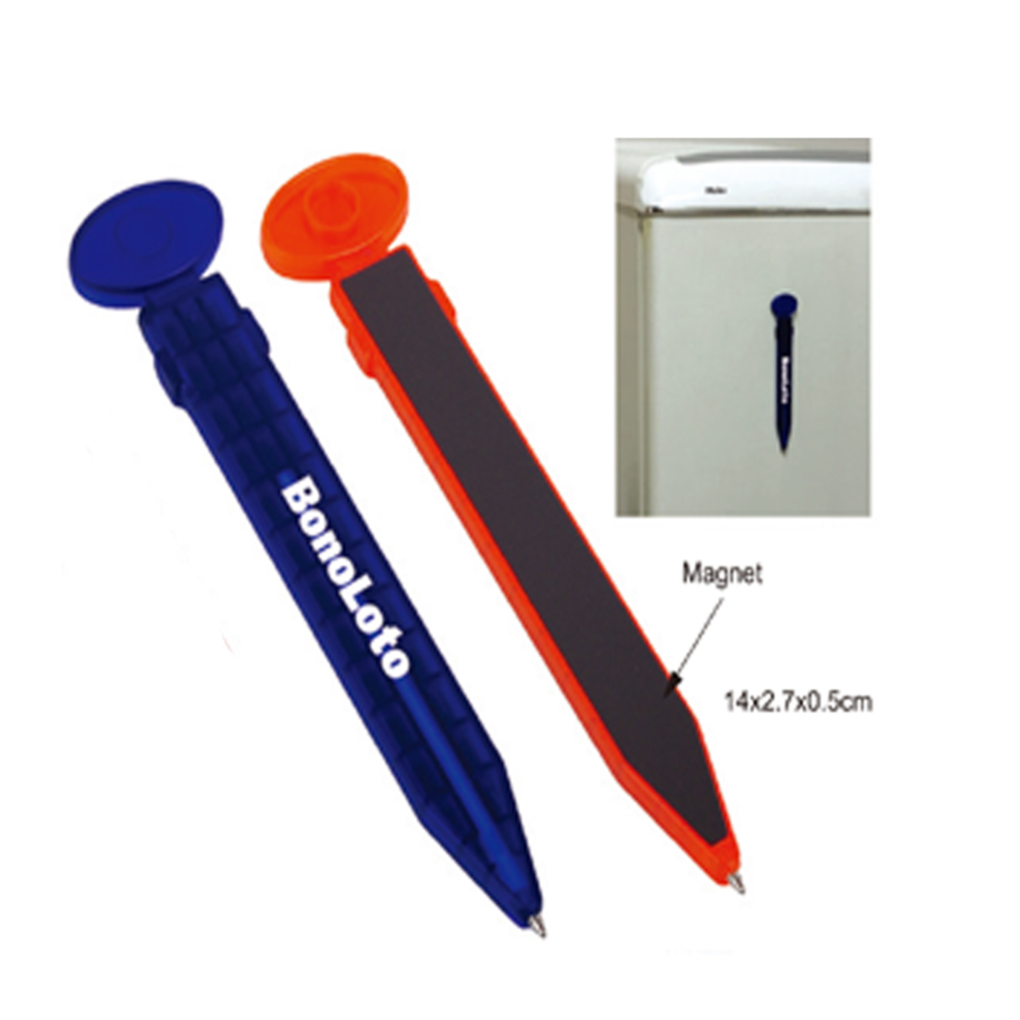 Custom Printed Promotional Ball Pen With Magnet NZ - Custom Gear