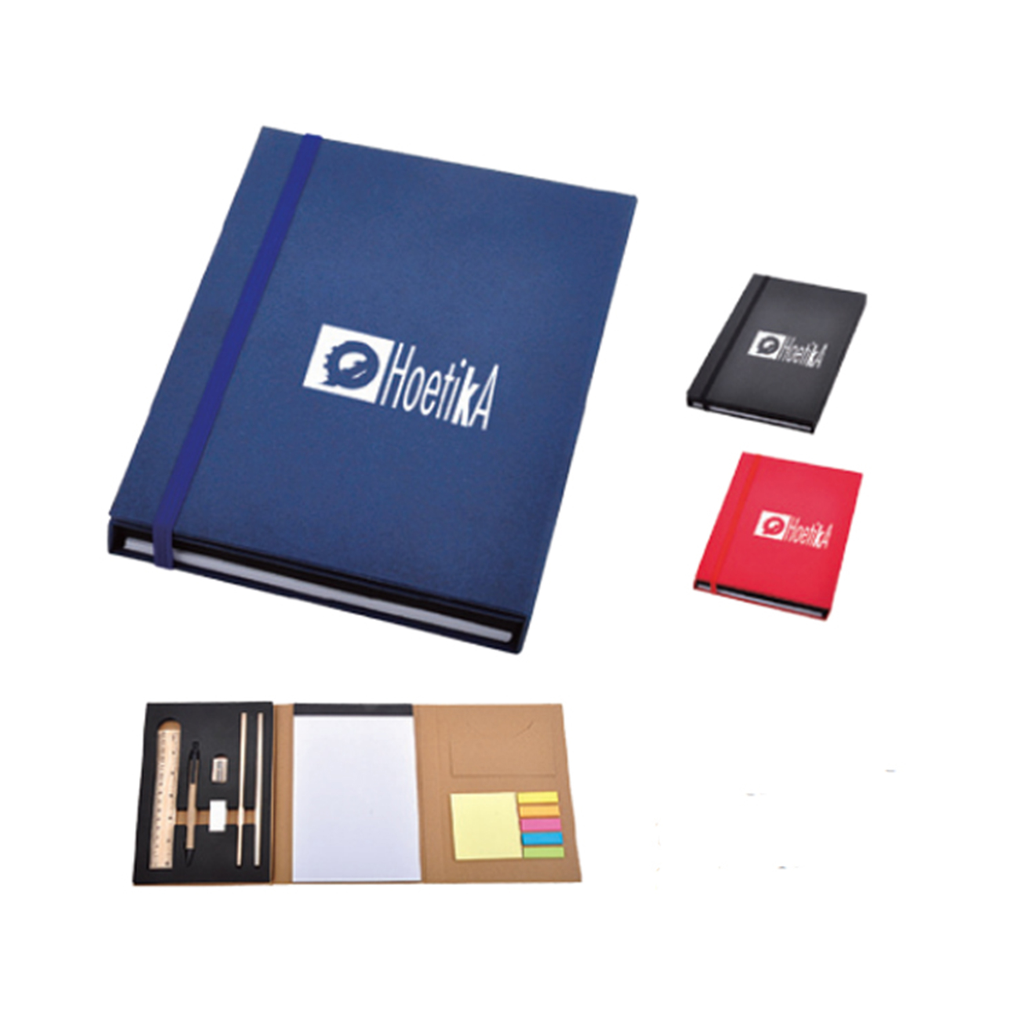 Custom Printed Promotional PU Notebook Compendium NZ - Custom Gear