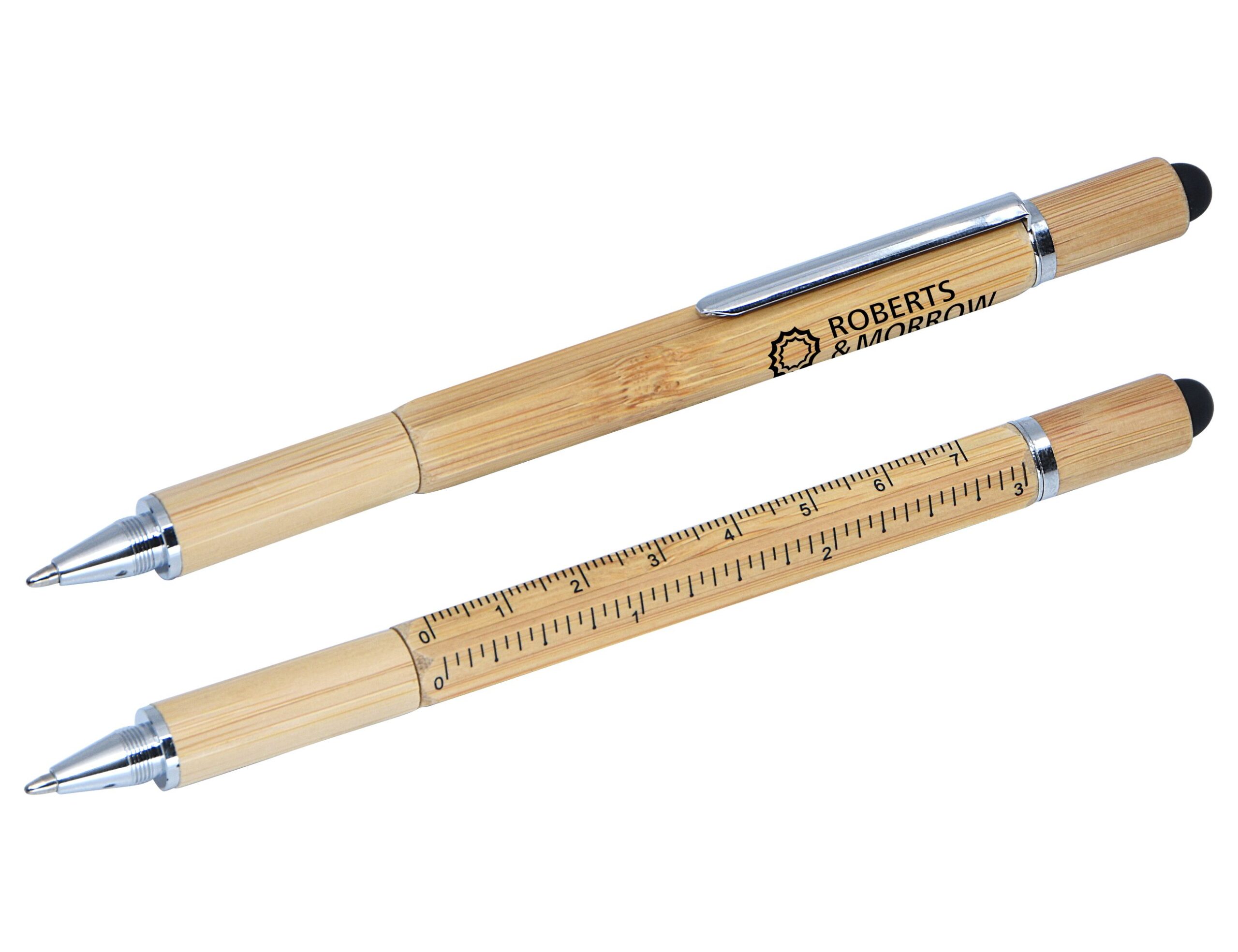 Custom Printed Promotional DIY Bamboo Stylus Pen NZ - Custom Gear