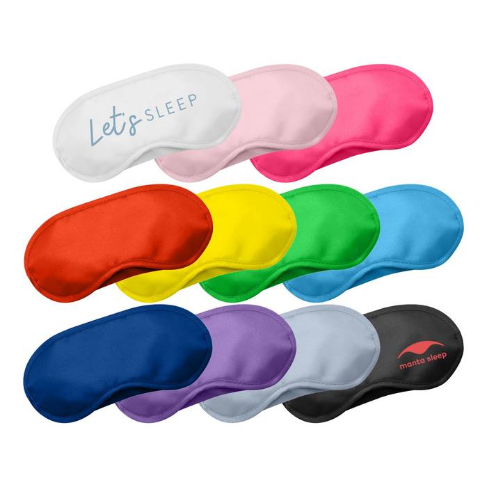 Custom Printed Promotional Goodnight Sleep Eye Mask NZ - Custom Gear