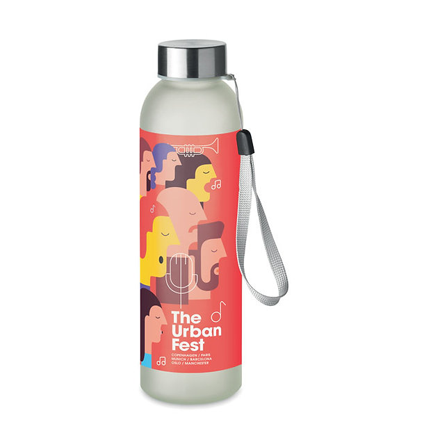 Custom Printed Promotional Sublimation Glass Bottle 500ml NZ - Custom Gear