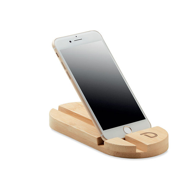 Custom Printed Promotional Natural phone Stand NZ - Custom Gear