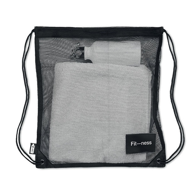 Custom Printed Promotional RPET Mesh Drawstring NZ - Custom Gear