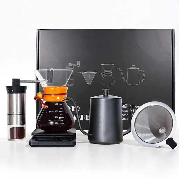 Custom Printed Promotional Premium Coffee Maker Set NZ - Custom Gear