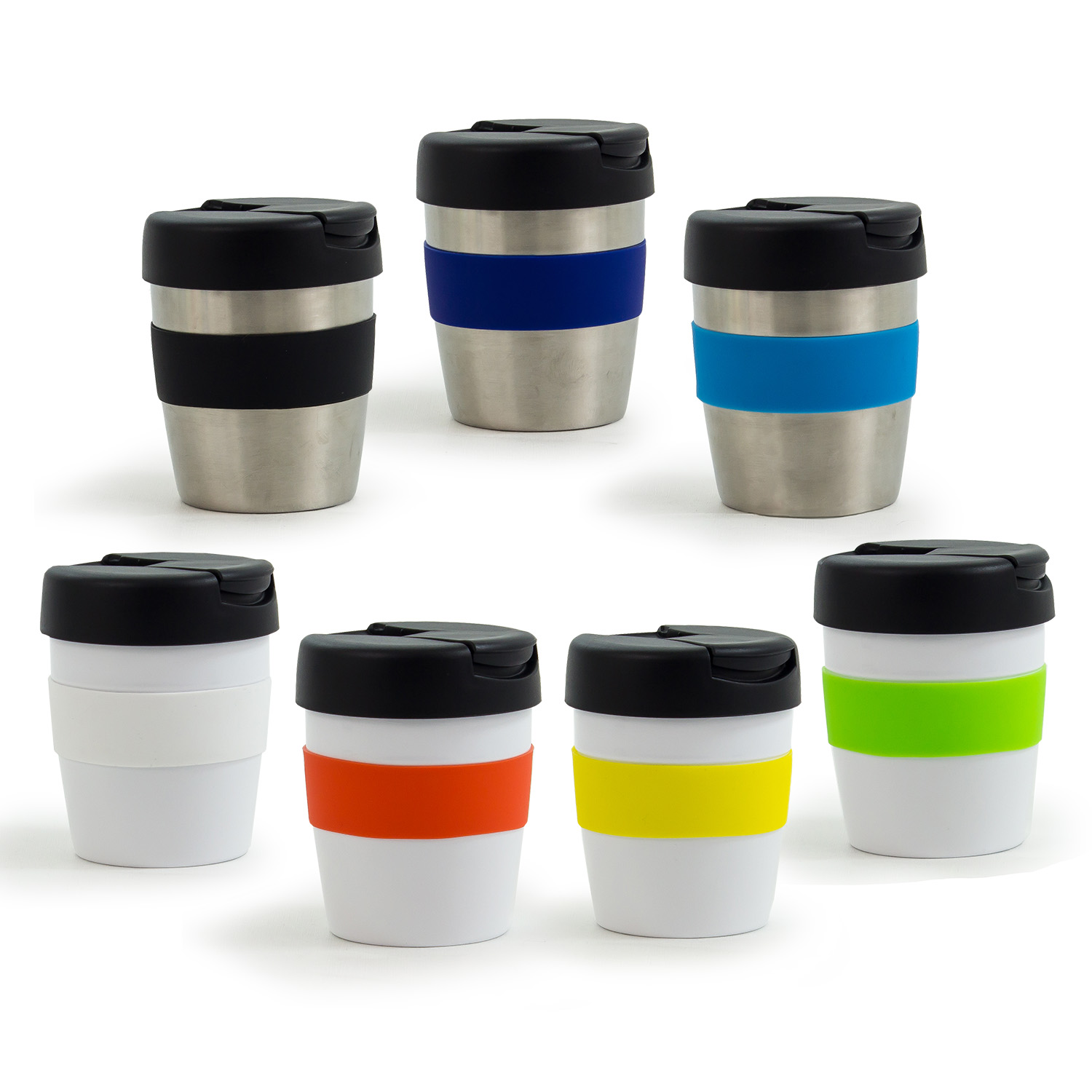 Custom Printed Promotional Stainless Steel Karma Kup Silicone Band NZ ...