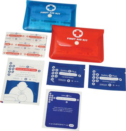 Custom Printed Promotional Slim Pouch First Aid Kit NZ - Custom Gear
