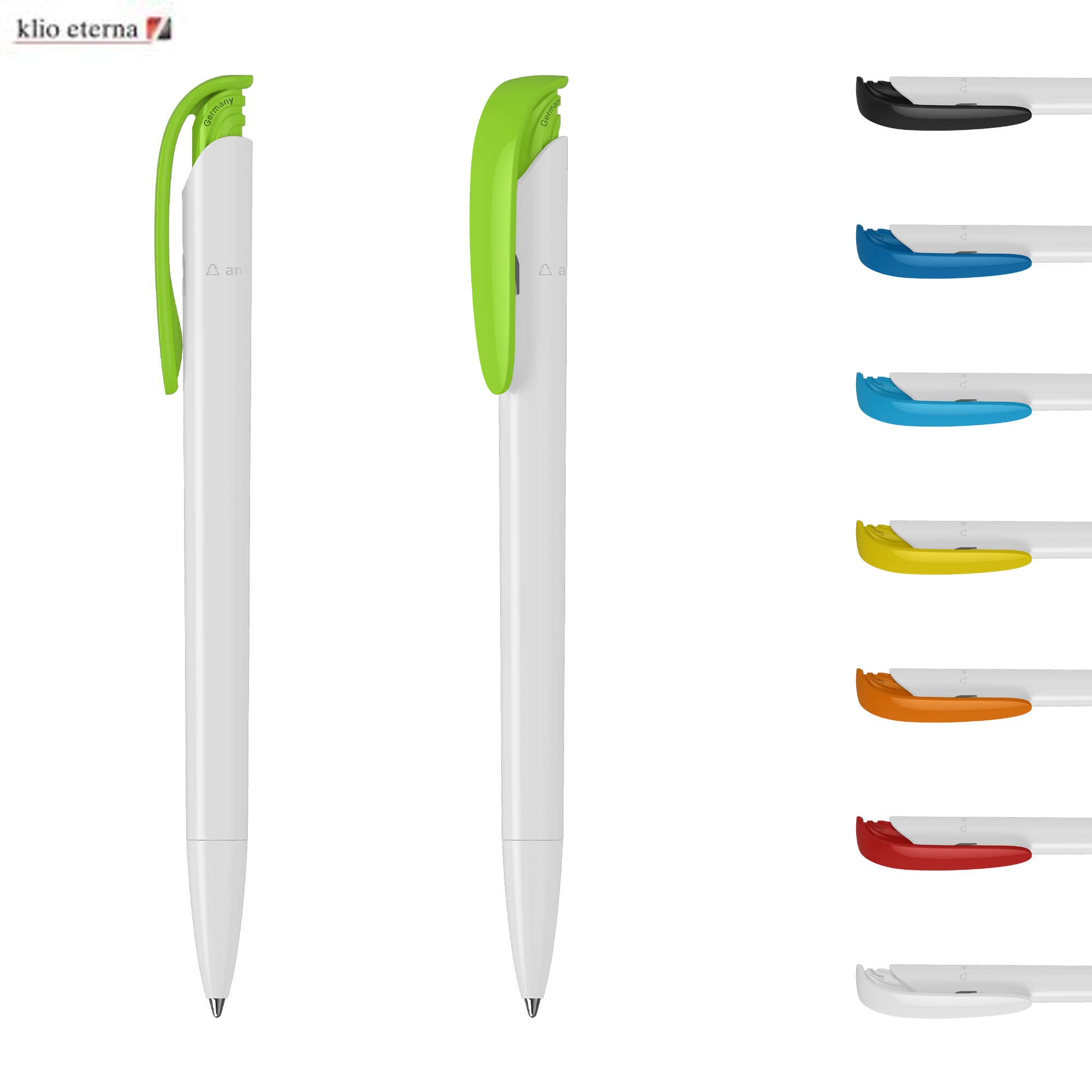 Custom Printed Promotional JONA Recycling Antibacterial Pen NZ - Custom Gear