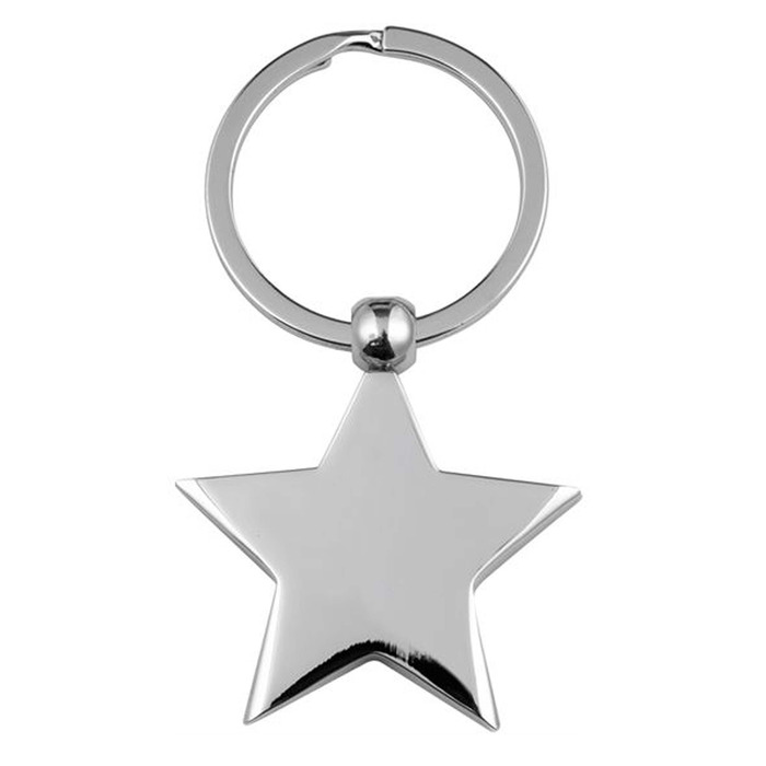 Custom Printed Promotional Star Key Ring NZ - Custom Gear