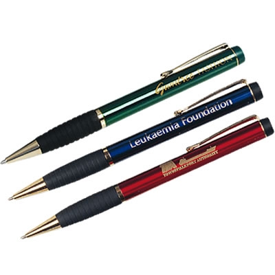 Custom Printed Promotional Intalago Gripballpoint Pen NZ - Custom Gear