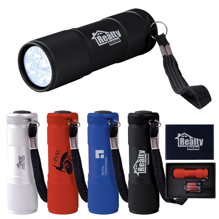 Custom Printed Promotional The Tube Aluminium LED Torch NZ - Custom Gear