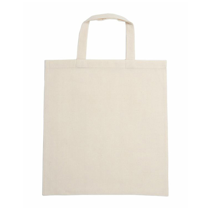 Custom Printed Promotional Short Handle Calico Bag NZ - Custom Gear
