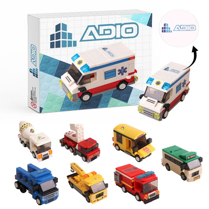 Custom Printed Promotional Car Series Building Blocks NZ - Custom Gear