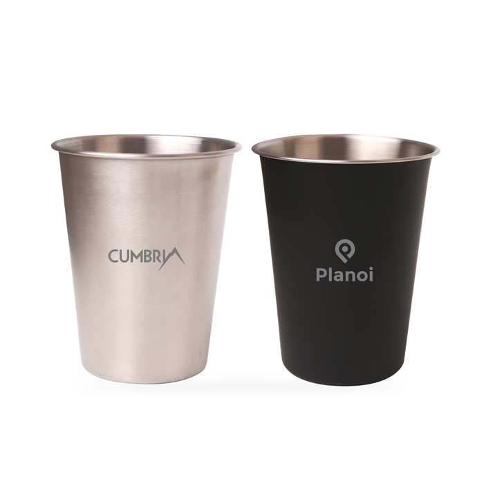 Custom Printed Promotional Stainless Steel Cup (350ml) NZ - Custom Gear