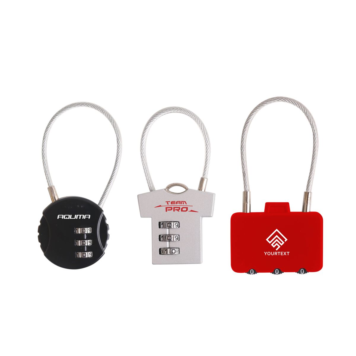 Custom Printed Promotional Metal Coded Lock NZ - Custom Gear