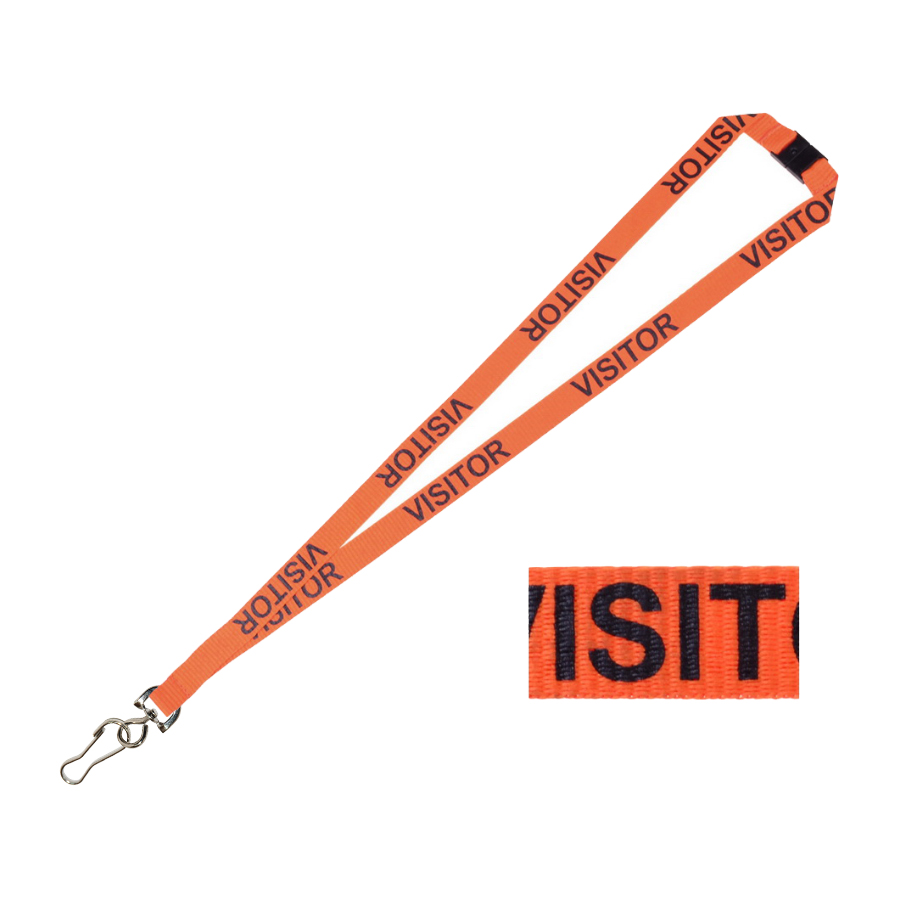 Custom Printed Promotional Visitor Lanyard NZ - Custom Gear