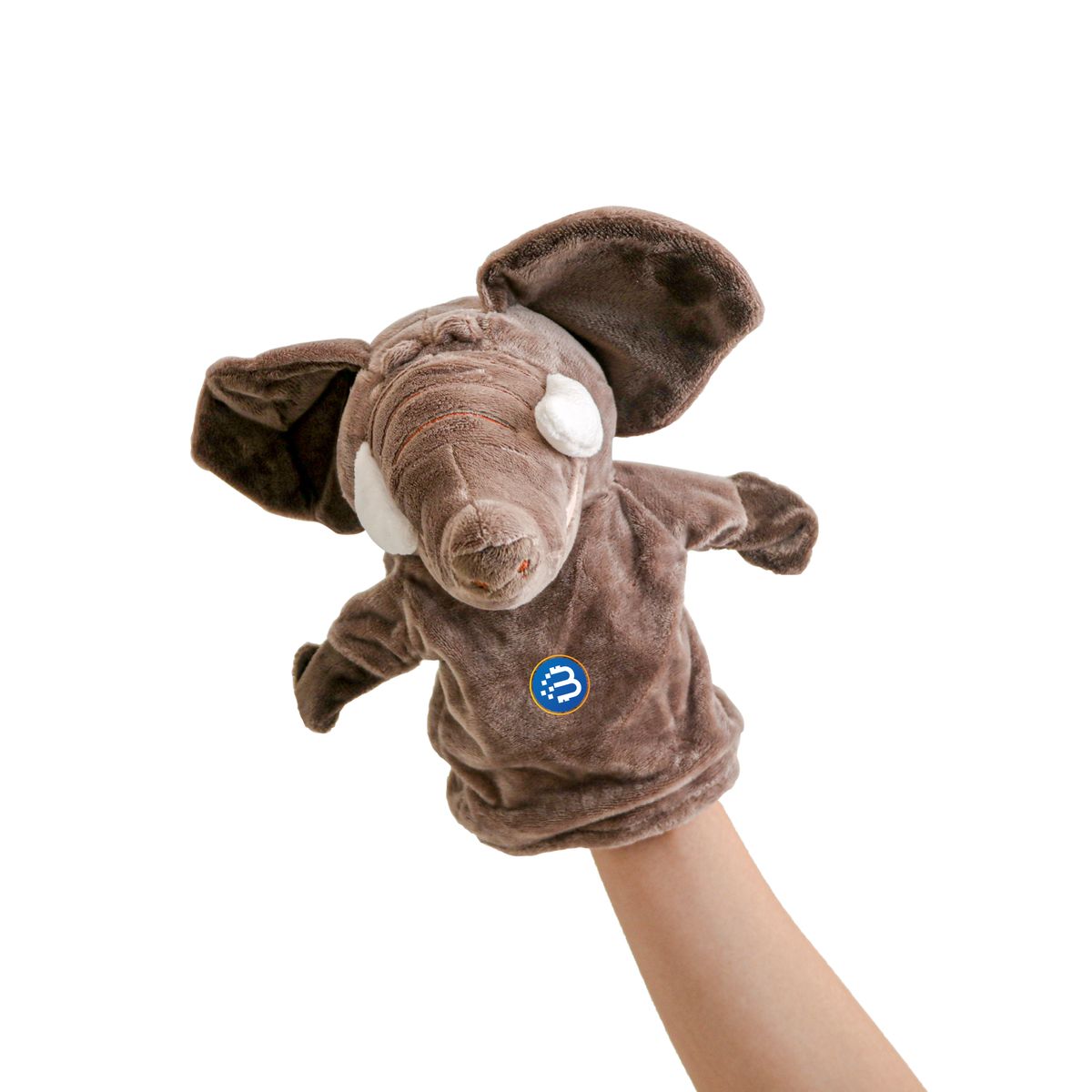 Custom Printed Promotional Elephant Hand Puppet NZ - Custom Gear