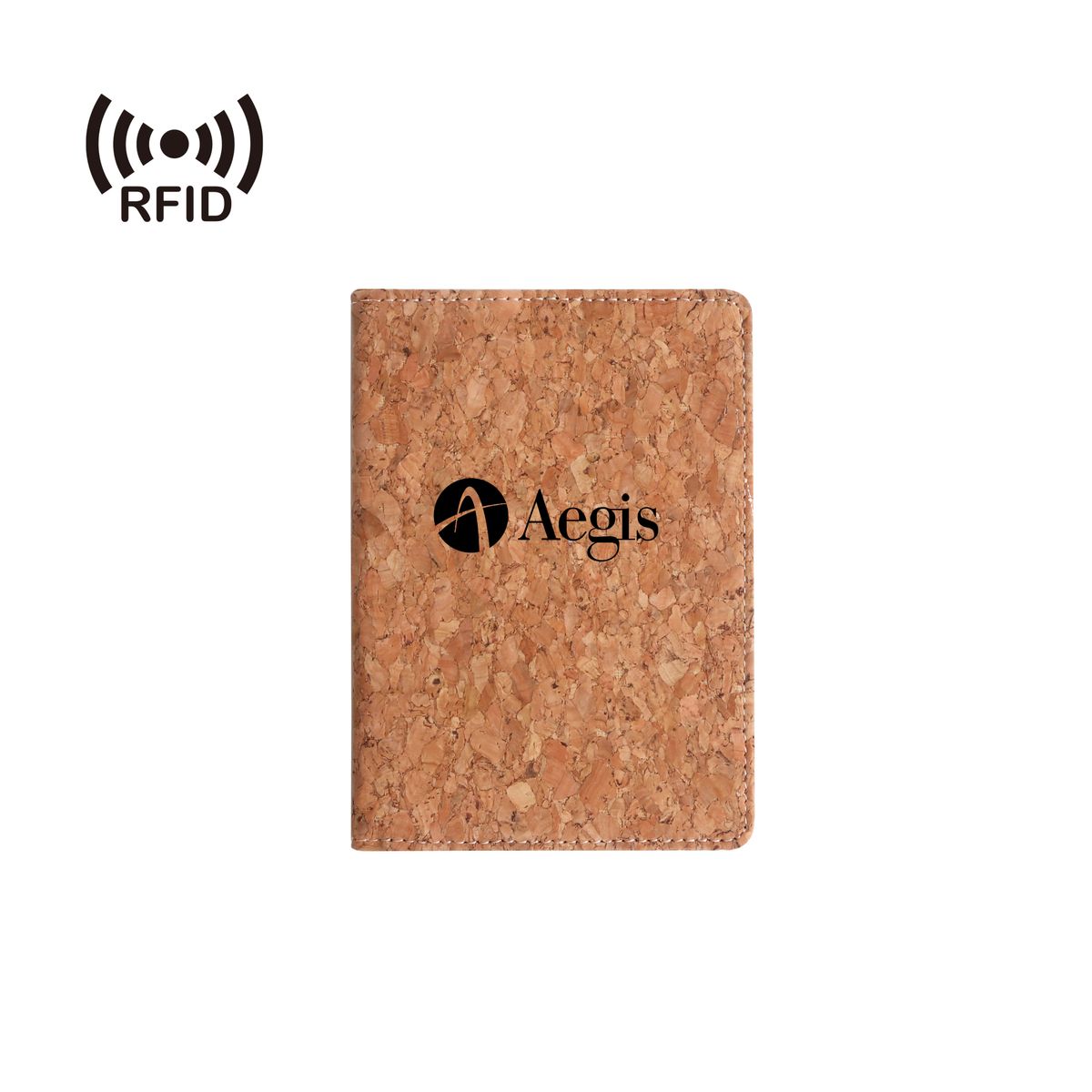 Custom Printed Promotional RFID Cork Passport Holder NZ - Custom Gear
