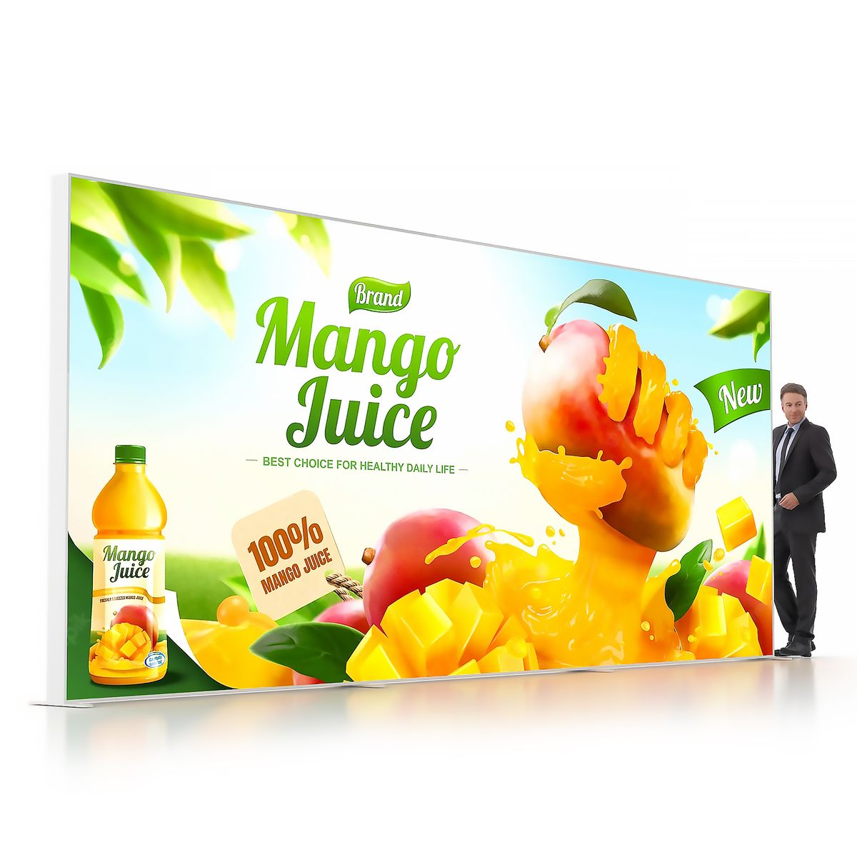 Custom Printed Promotional SEG Backlit LED Light Box Display (600 x ...