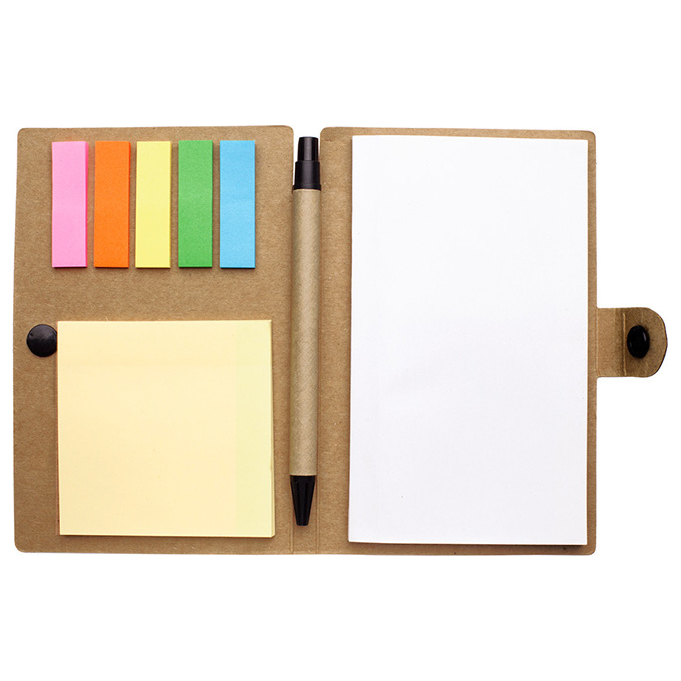 Custom Printed Promotional Small Snap Closure Notebook With Desk ...