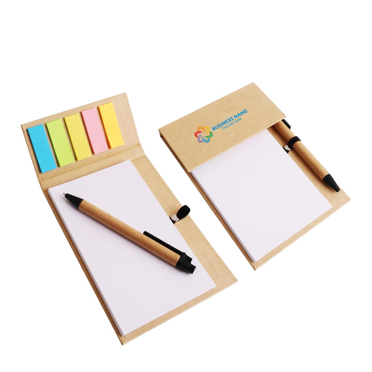 Custom Printed Promotional Memo Pad with Ballpoint Pen NZ - Custom Gear