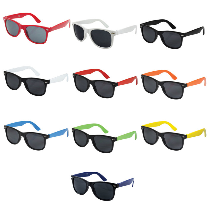 Custom Printed Promotional Retro Wayfarer Sunglasses NZ - Custom Gear
