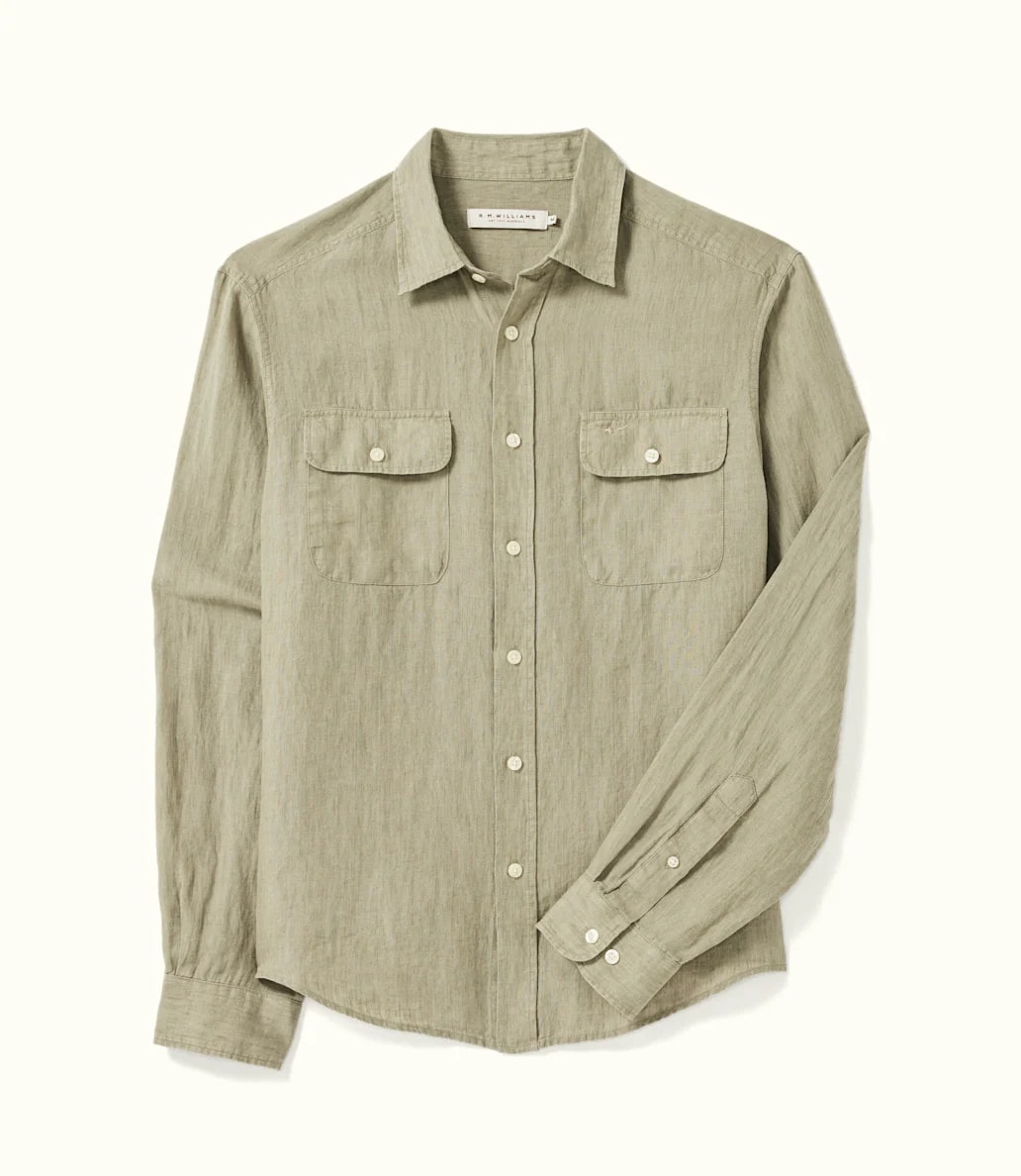 Custom Printed Promotional Classic Linen Shirt NZ - Custom Gear