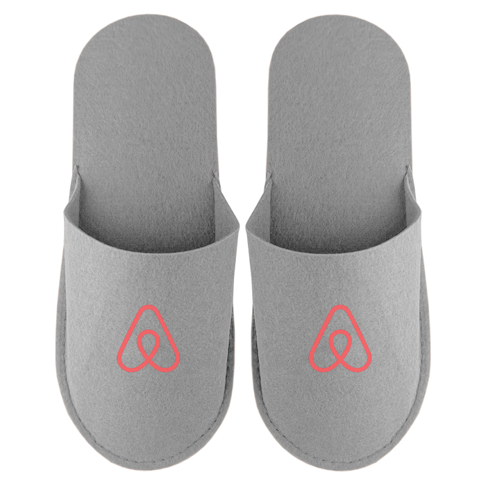Custom Printed Promotional Sleepless Felt Slippers NZ - Custom Gear