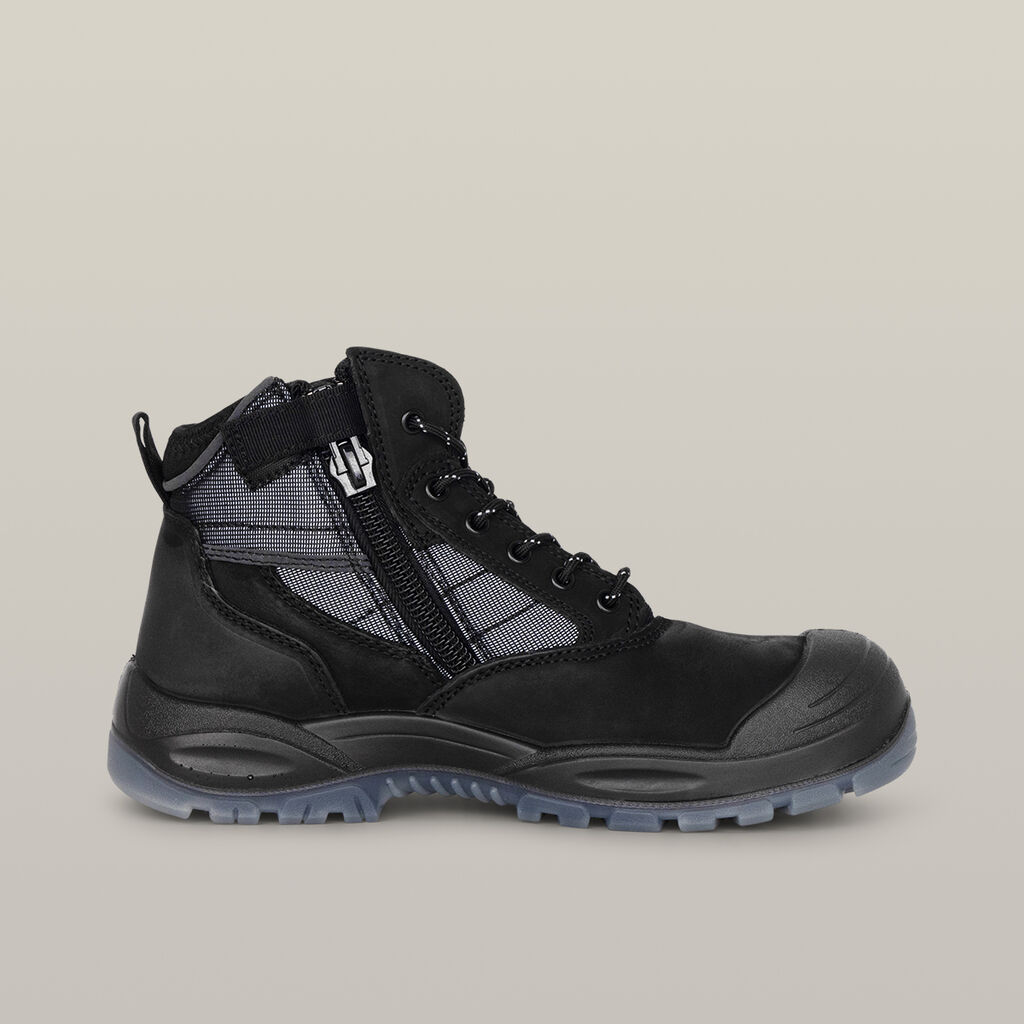 Custom Printed Promotional Nite Vision Hi Vis Lace Up Steel Toe Safety ...