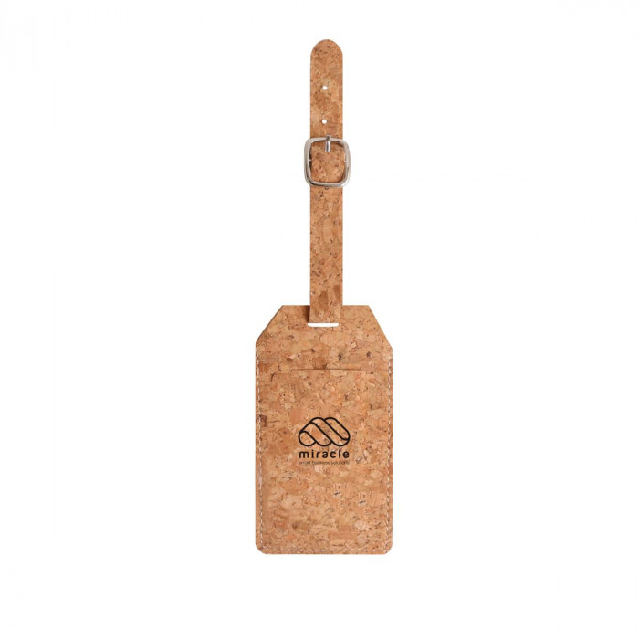 Custom Printed Promotional New Cork Luggage Tag NZ - Custom Gear