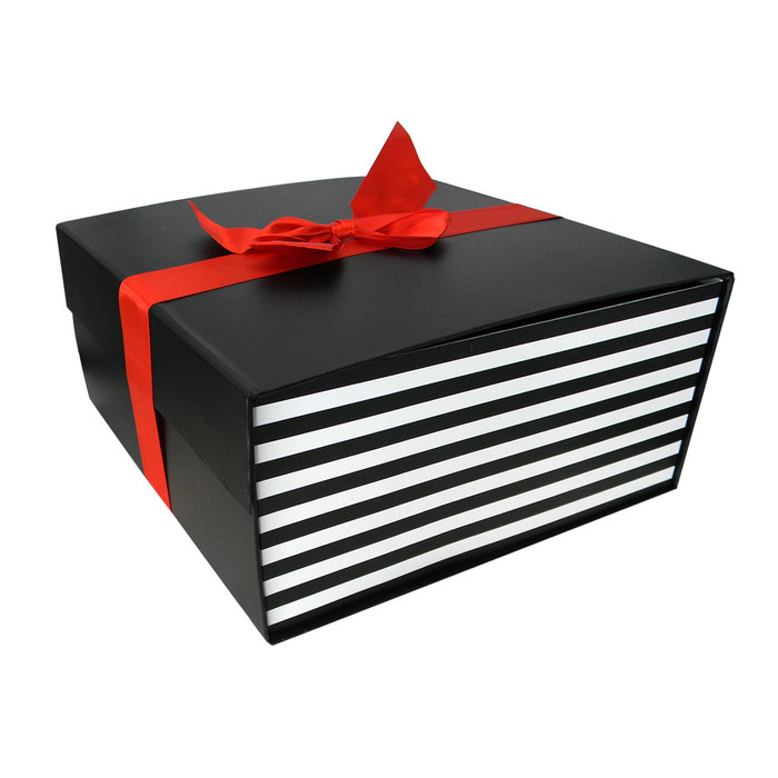 Custom Printed Promotional Large Flat Pack Gift Box With Ribbon NZ ...