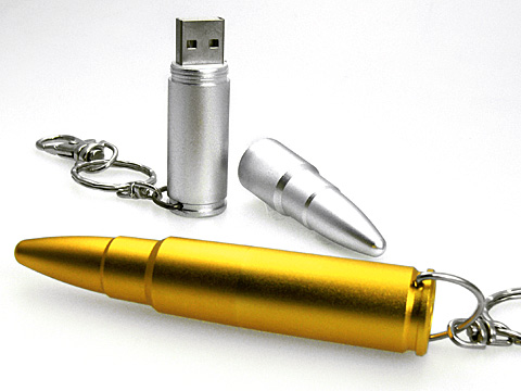 Custom Printed Promotional Bullet Usb NZ - Custom Gear